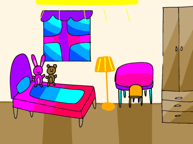 My bed room - ibisPaint
