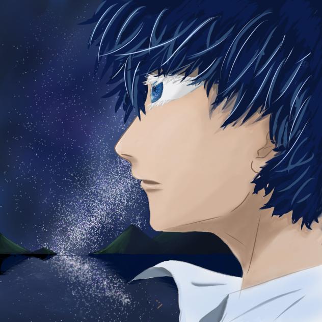 In the dark night - ibisPaint