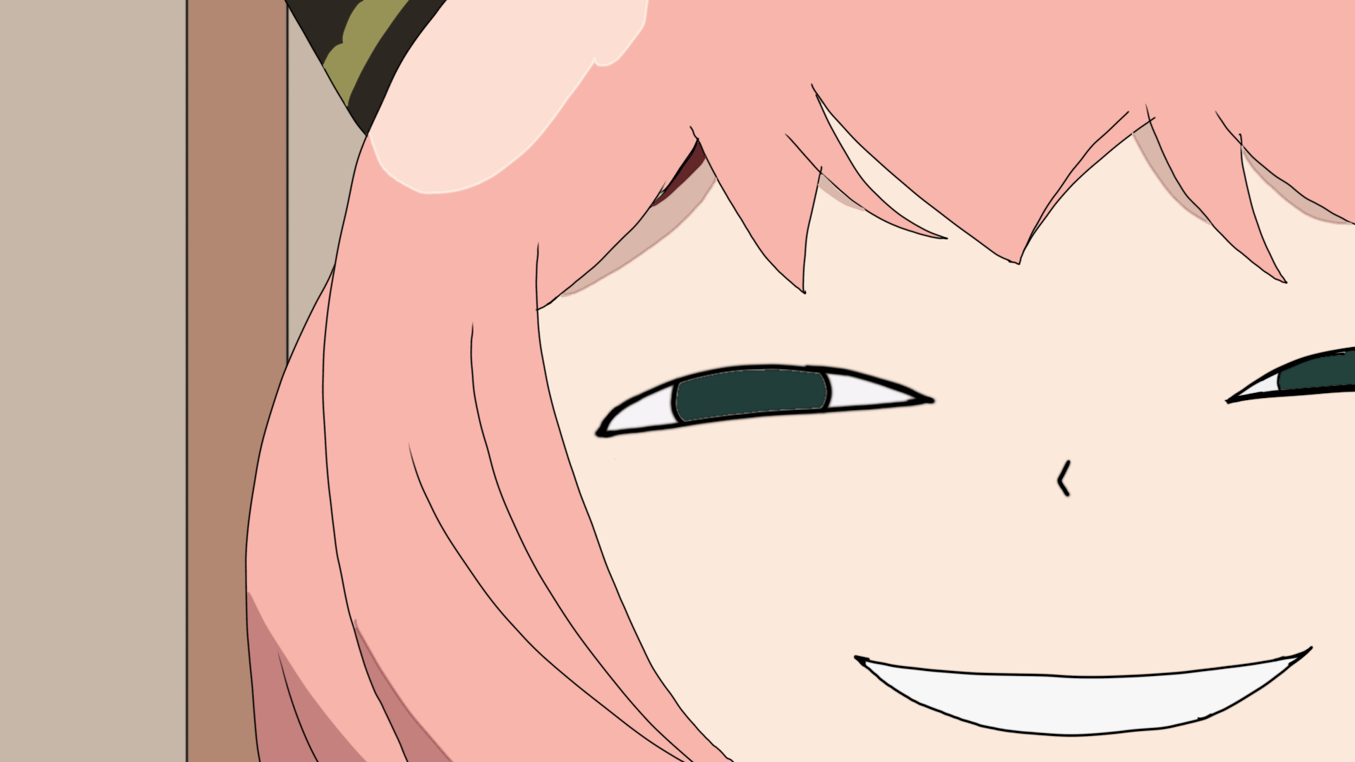 Anya forger smiles - ibisPaint