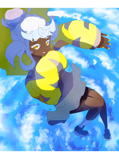 Aza illust animated - ibisPaint