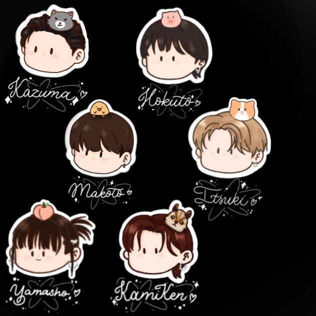 The Rampage from EXILE TRIBE chibi ver - ibisPaint