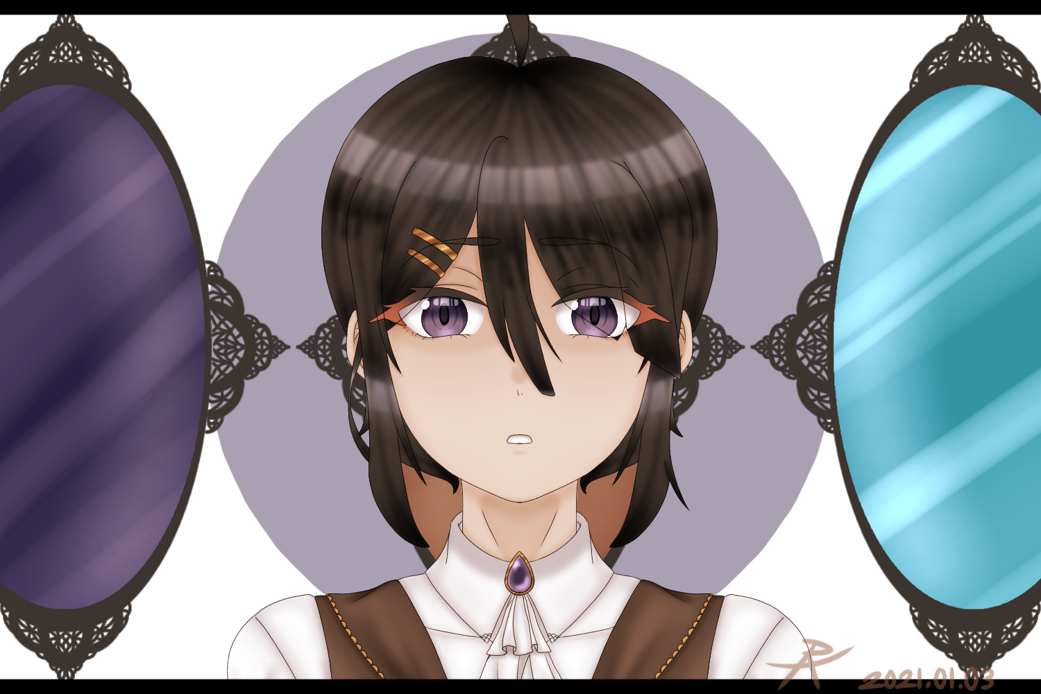 Colored Mirrors - ibisPaint