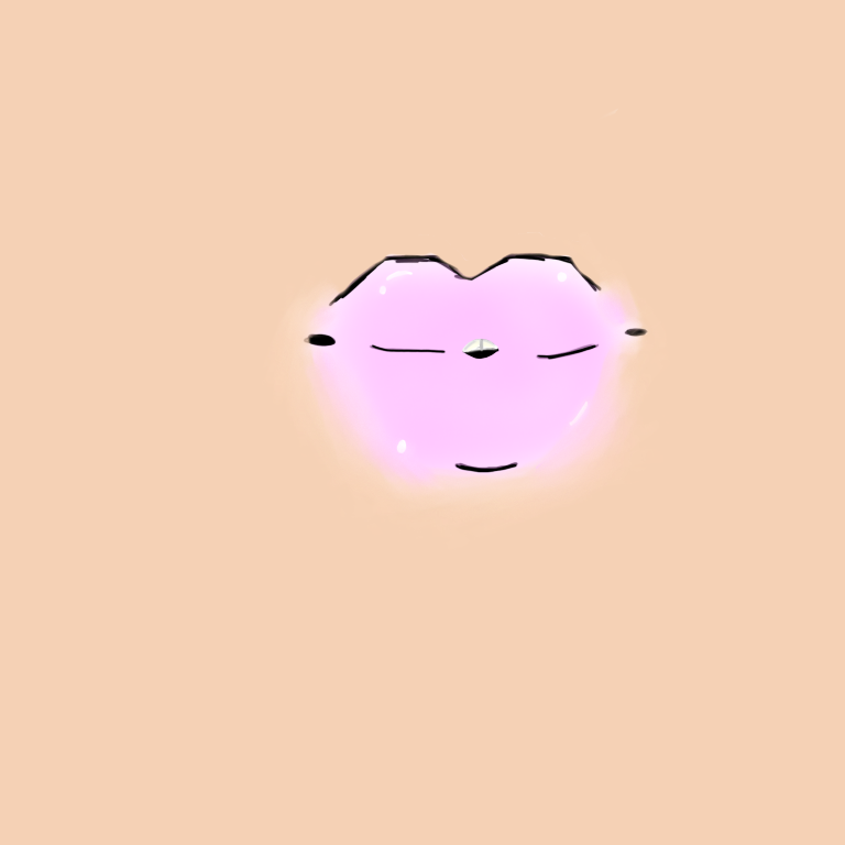 First lip drawing - ibisPaint