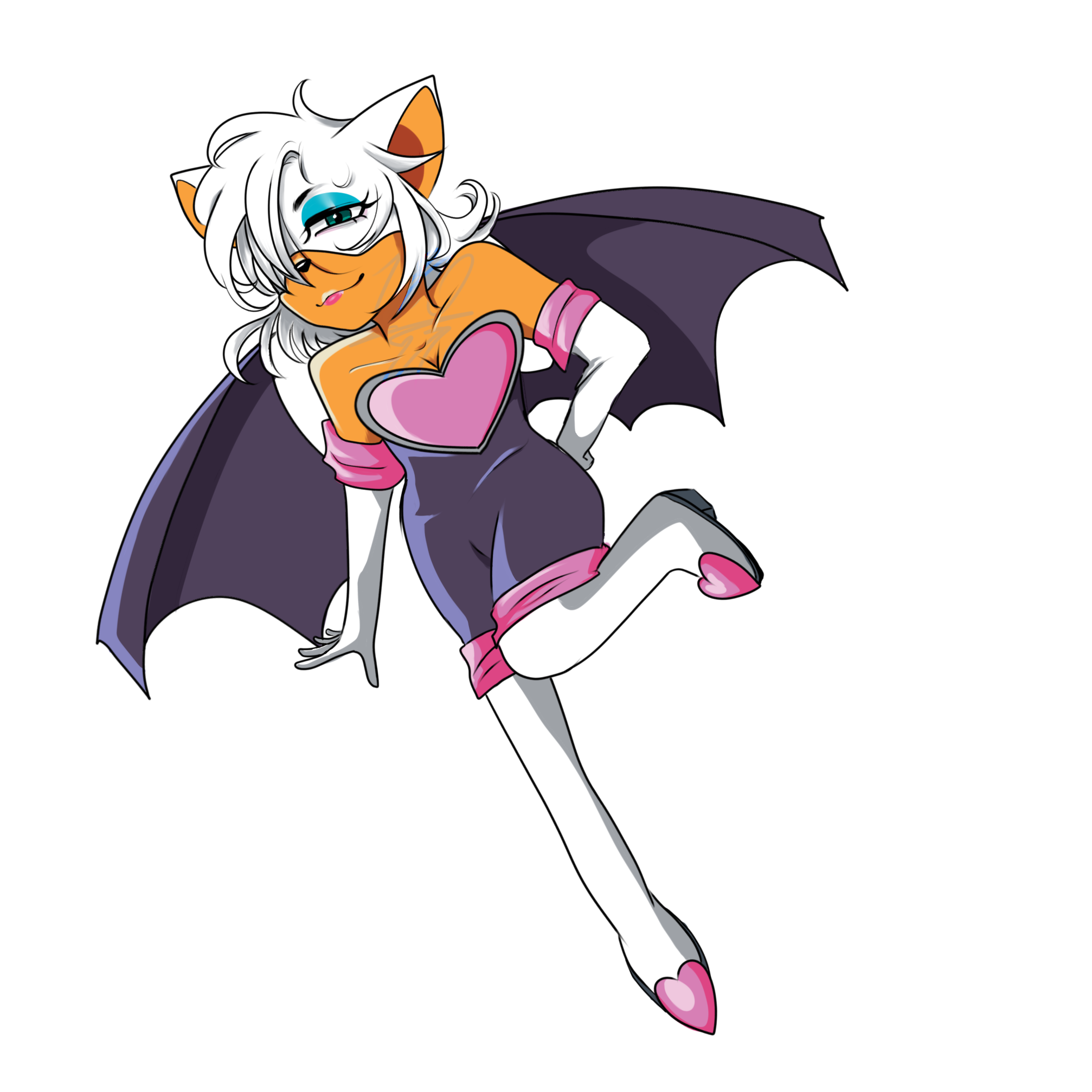 rouge the bat - ibisPaint