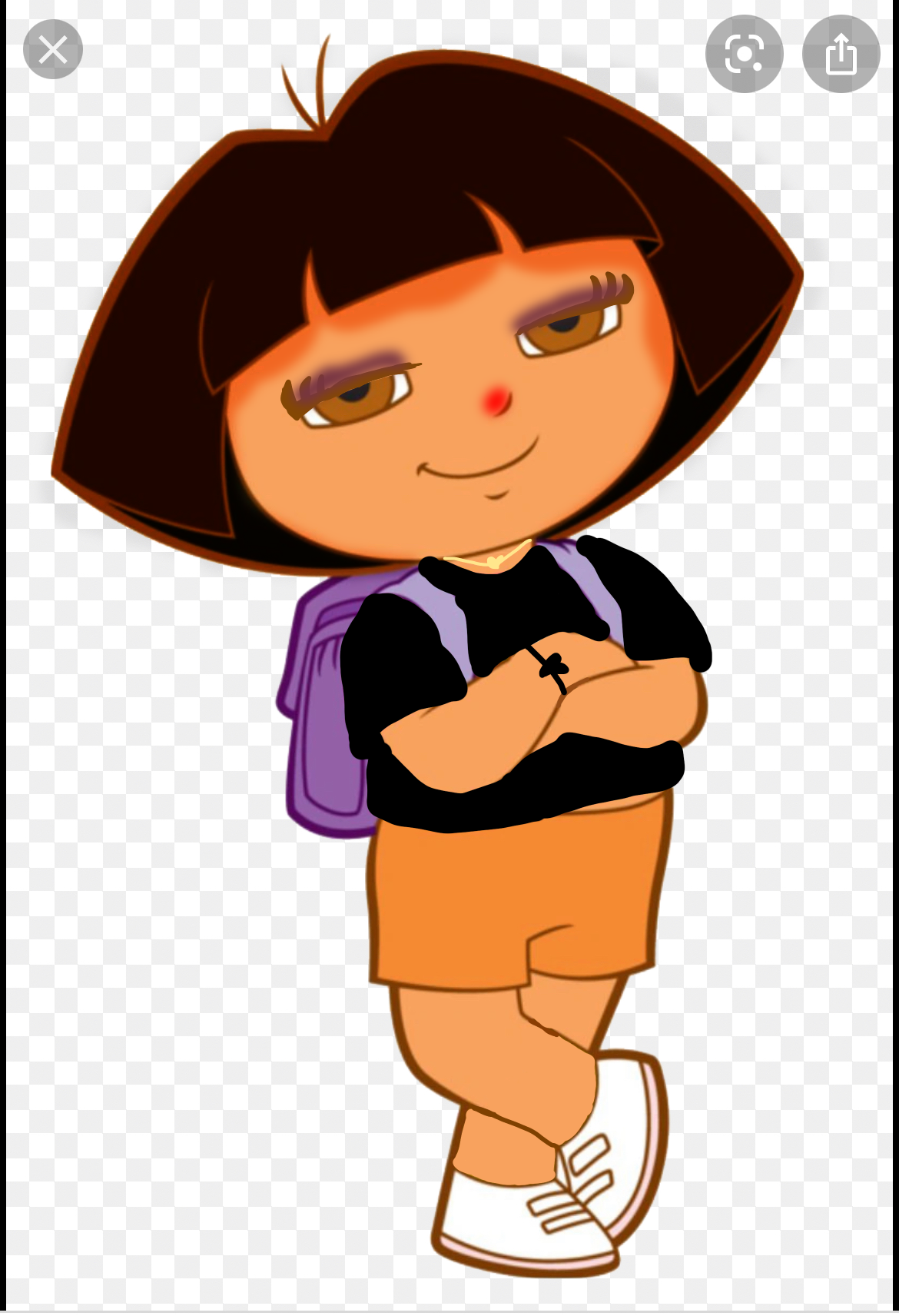 Dora makeover - ibisPaint
