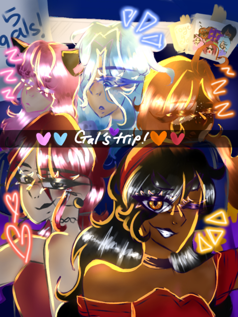💓💙Gal's 💜 Trip!🧡 - ibisPaint