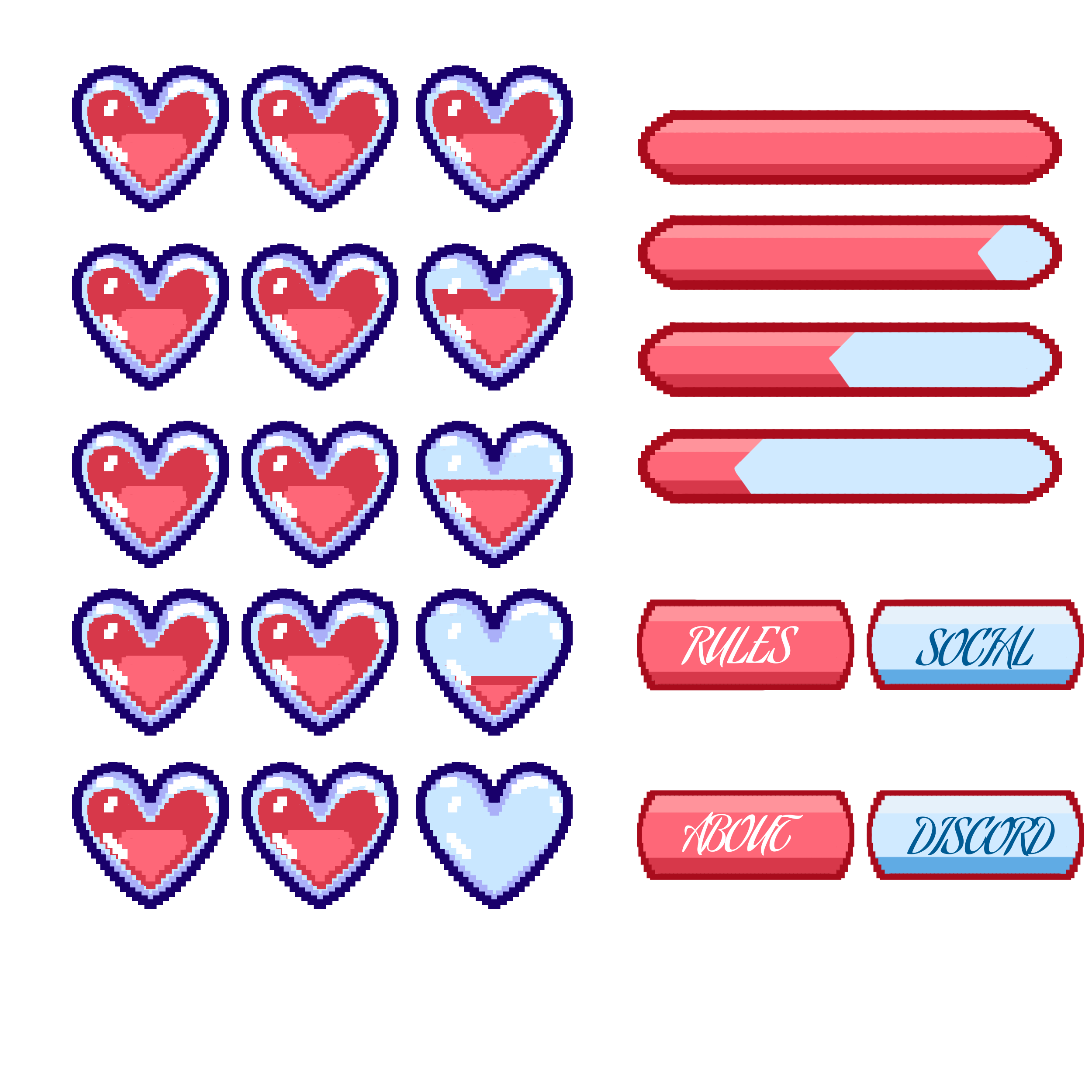 Game stream icons - ibisPaint