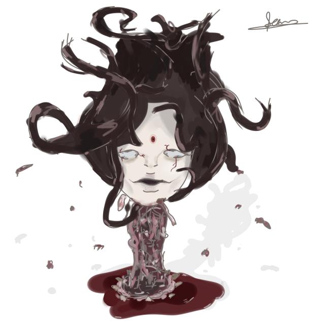 Japanese Horror - ibisPaint