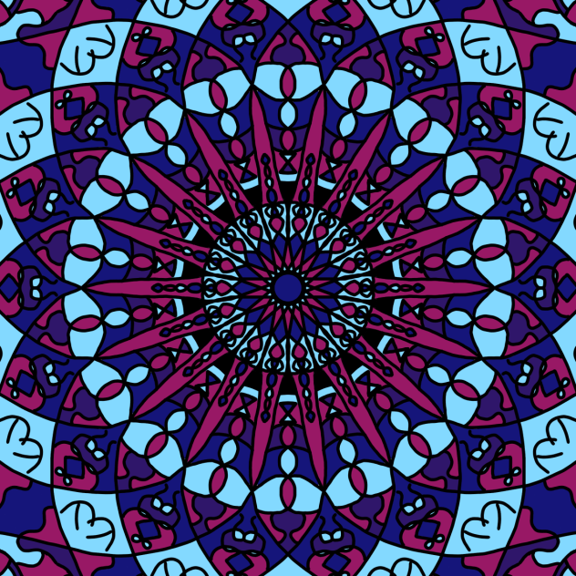 Mandala 5 - ibisPaint