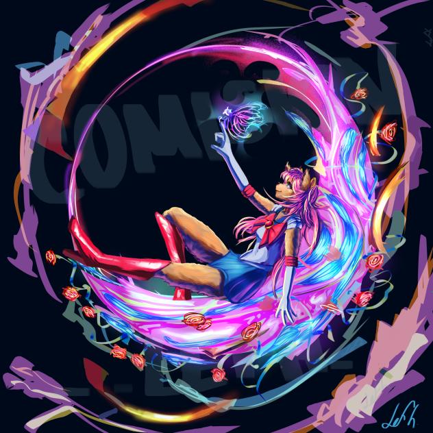 A moon night - ibisPaint