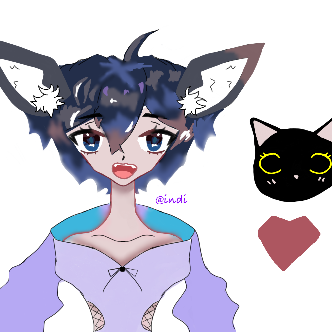 Bin #vtuber #MaNameBin - ibisPaint