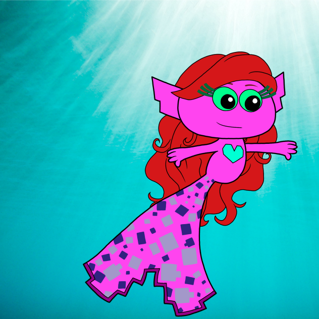 Ariel the techno troll - ibisPaint