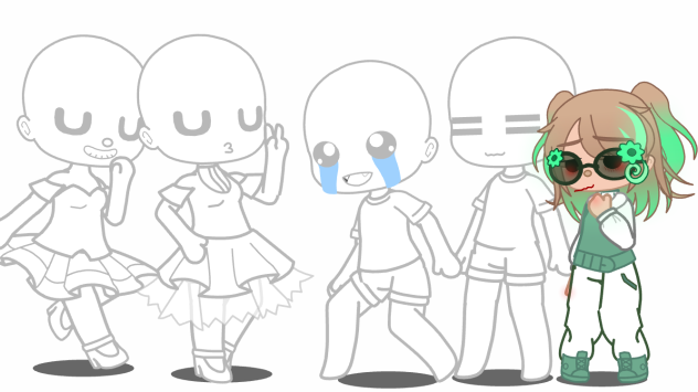 Friend group Collab - ibisPaint