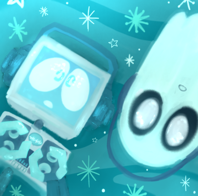 Fandroid Spooky Blooky Wave - ibisPaint