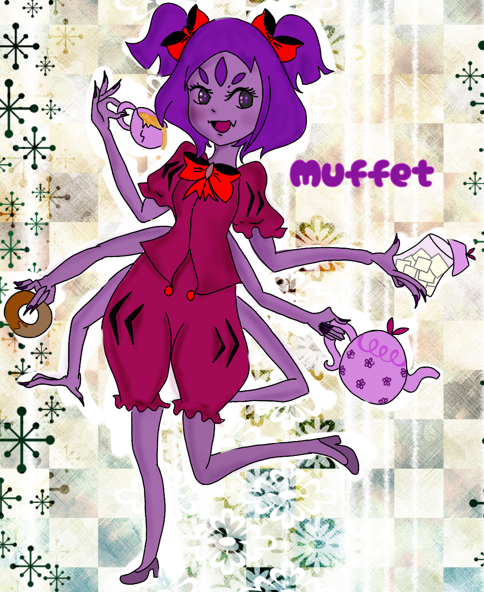 UNDERTALE Muffet - ibisPaint
