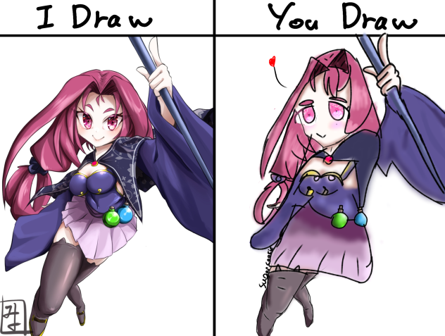 I draw you draw with Miyo ( ╹ ╹ ) - ibisPaint