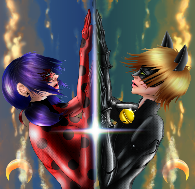 ladybug & Catnoir - ibisPaint