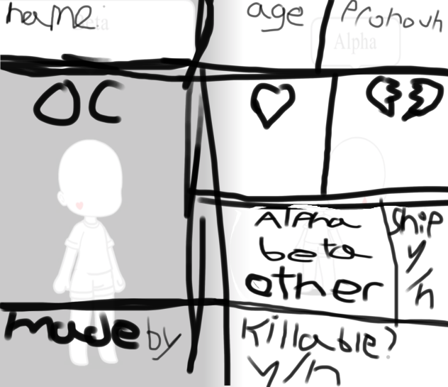 MC for yandere alpha - ibisPaint