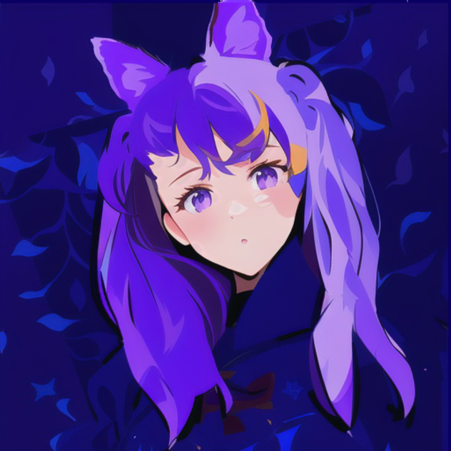 💜Violet girl-neko💜 - ibisPaint