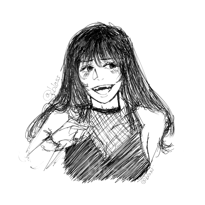 vamp sketch - ibisPaint