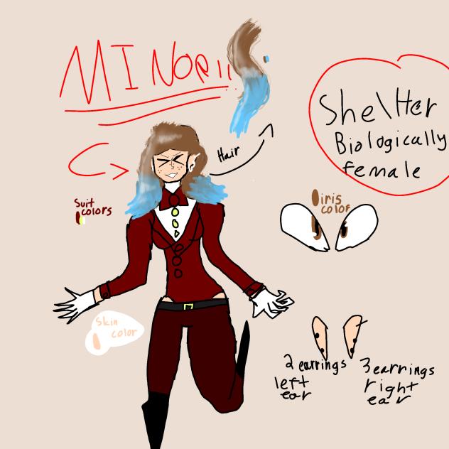 Persona referance sheet for fanart - ibisPaint