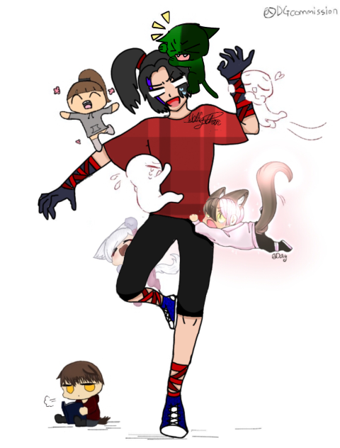 Babysitting collab .. - ibisPaint