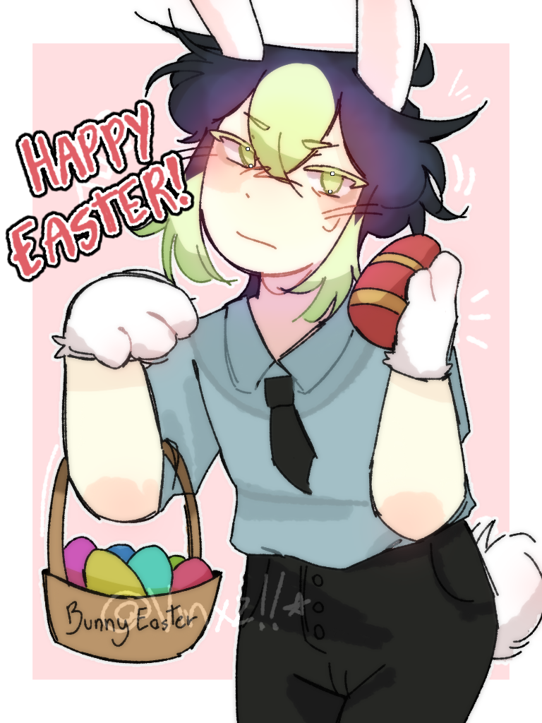 HAPPY EASTER! 🌈🐰 - ibisPaint
