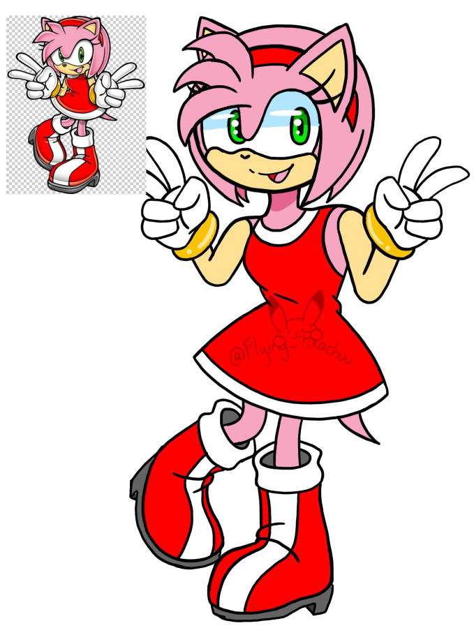 Amy Rose 🌹 - ibisPaint
