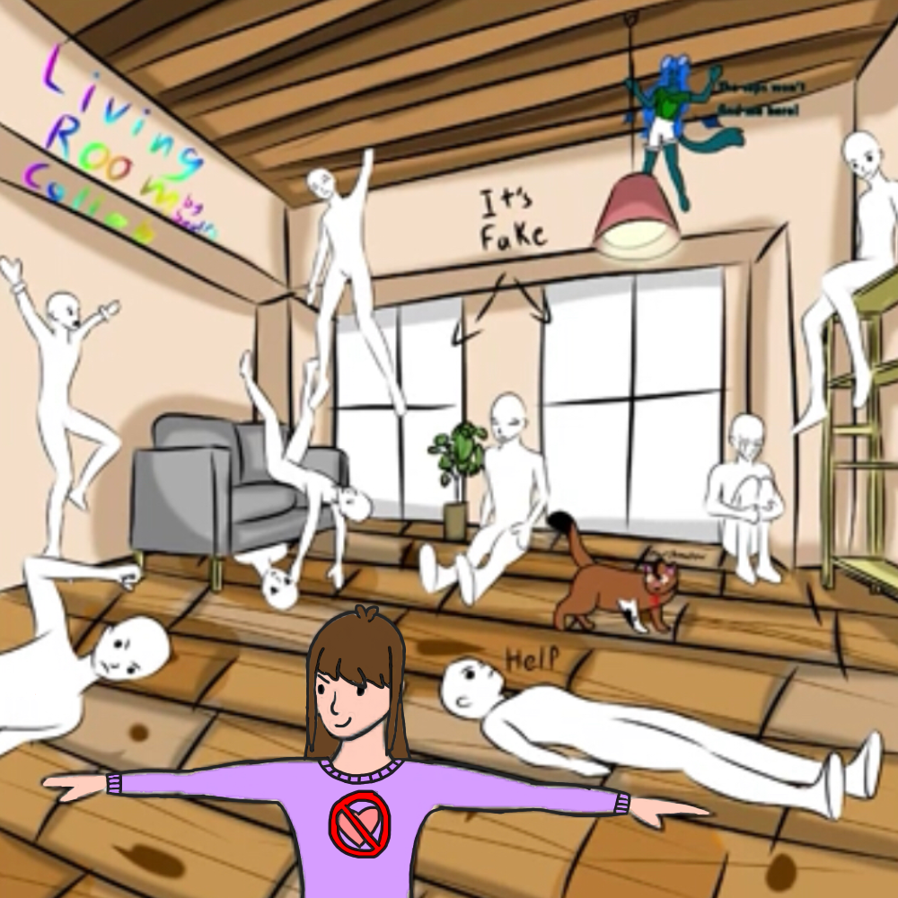 Living room collab - ibisPaint