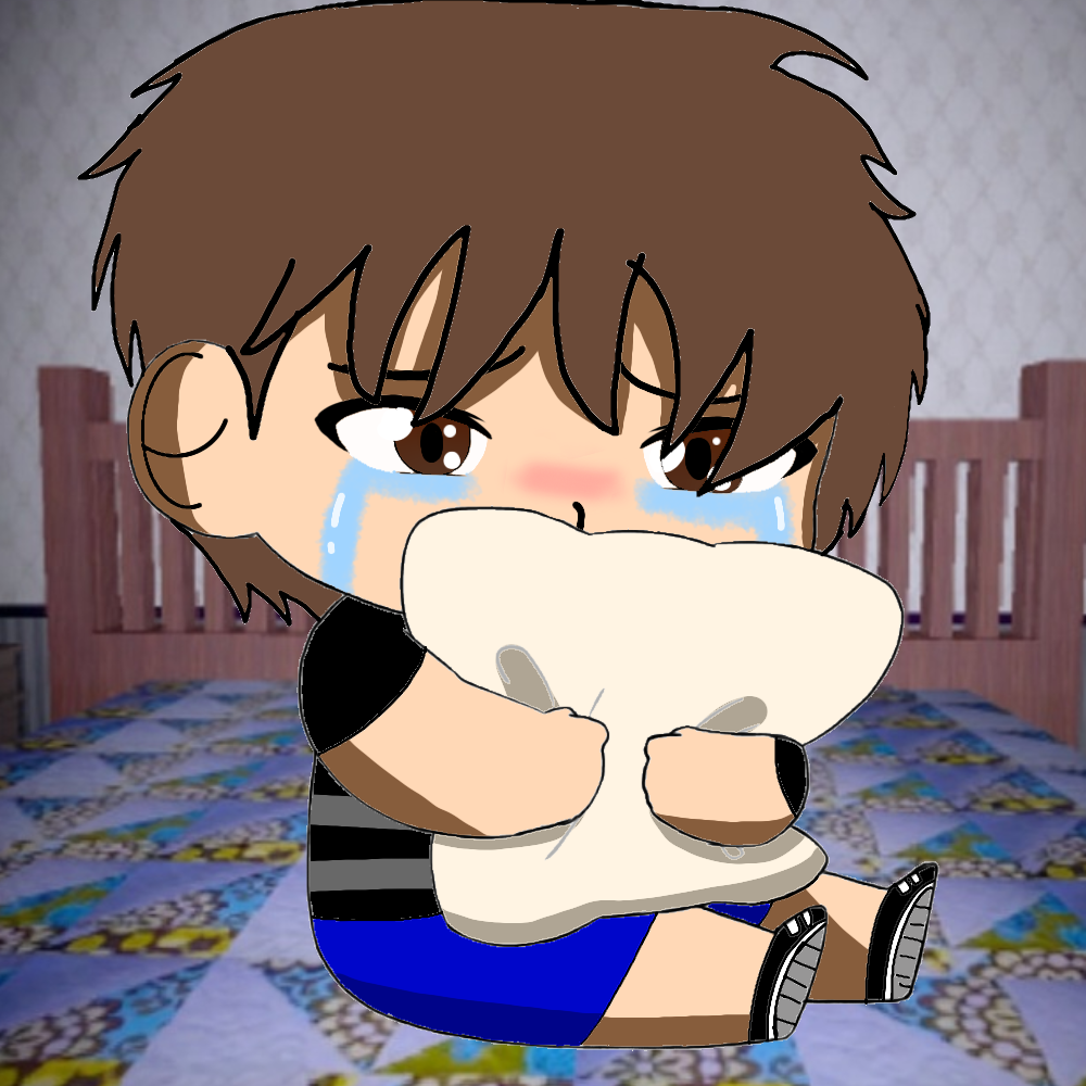 Evan when he first experienced the night - ibisPaint