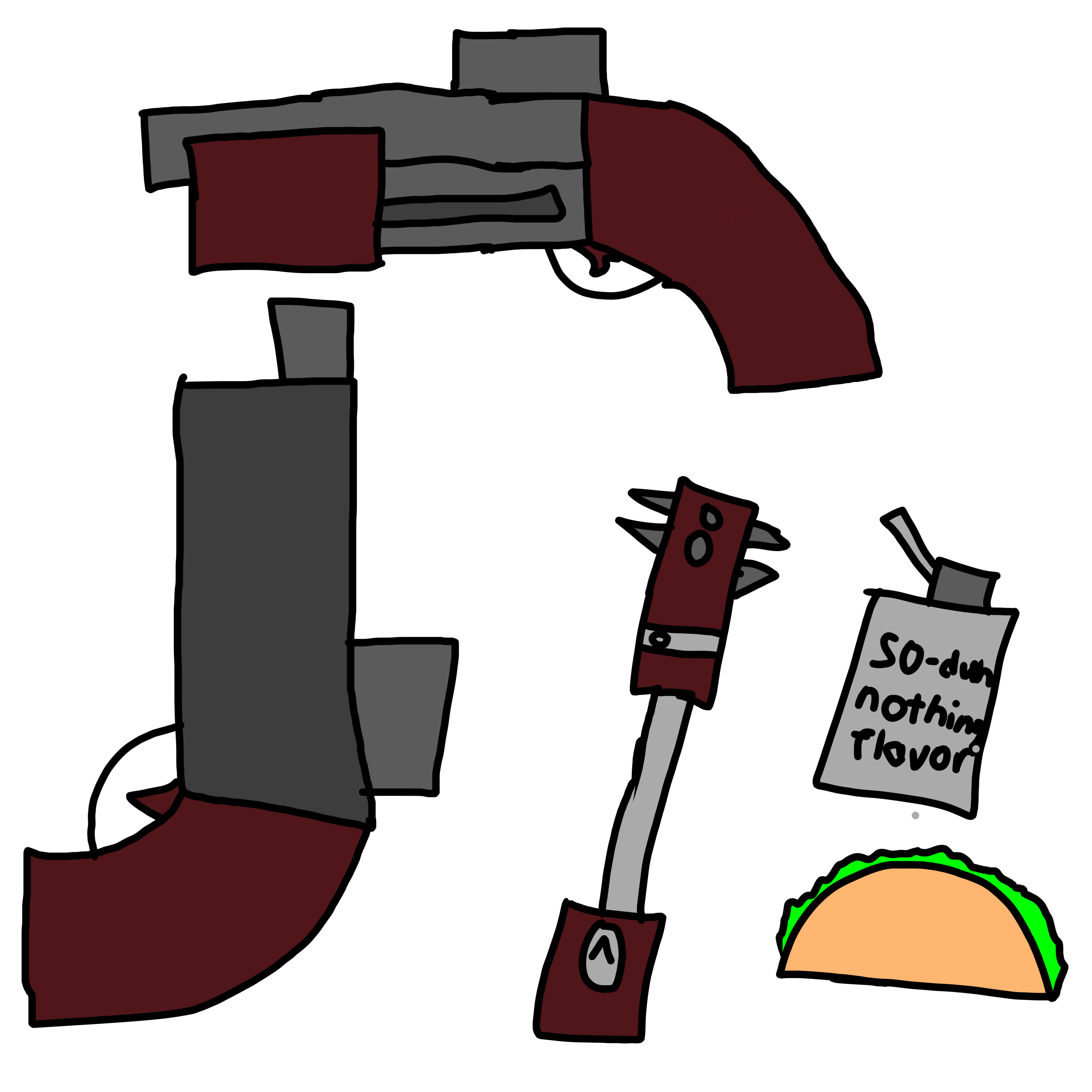 my gun arsenal - ibisPaint