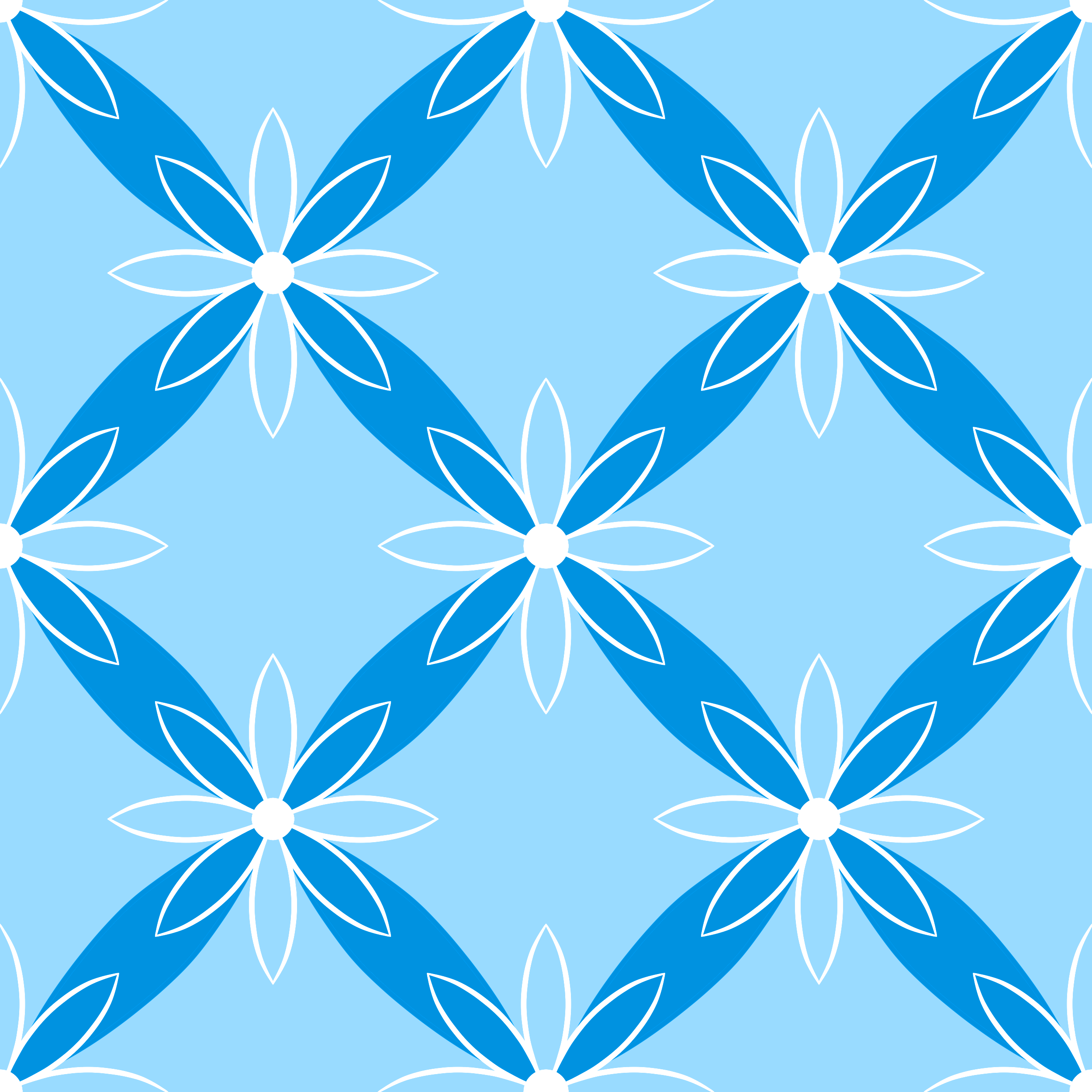 Tradicional pattern _ blue3 - ibisPaint