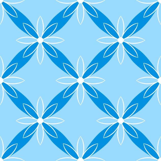 Tradicional pattern _ blue3 - ibisPaint