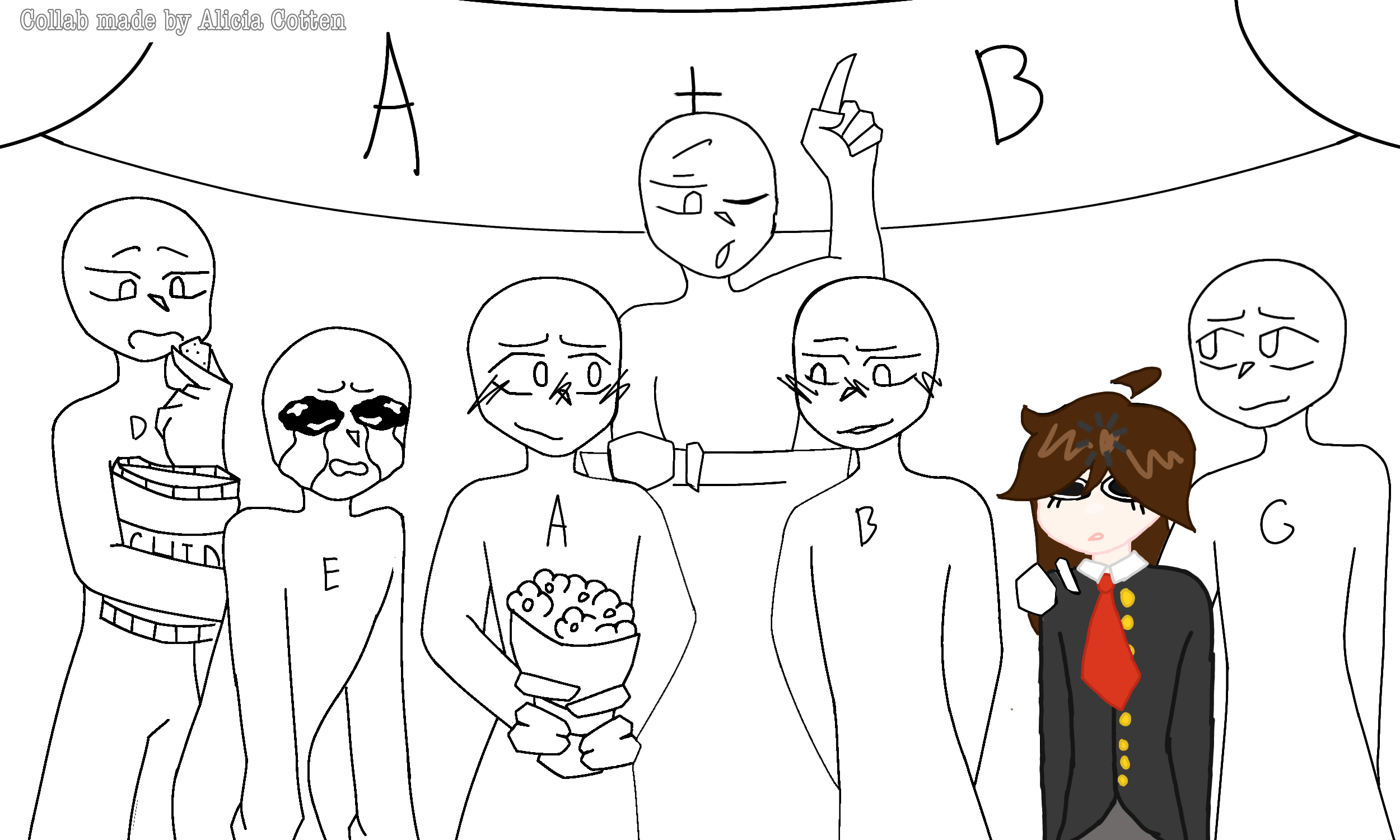 Who's getting married collab - ibisPaint