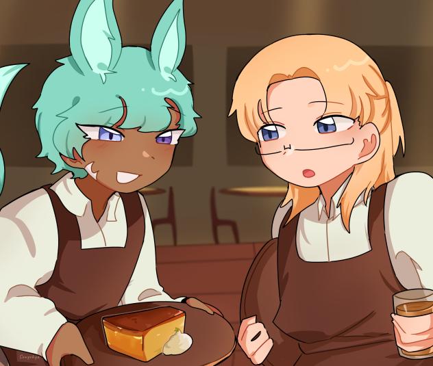 My girls workn hard - ibisPaint