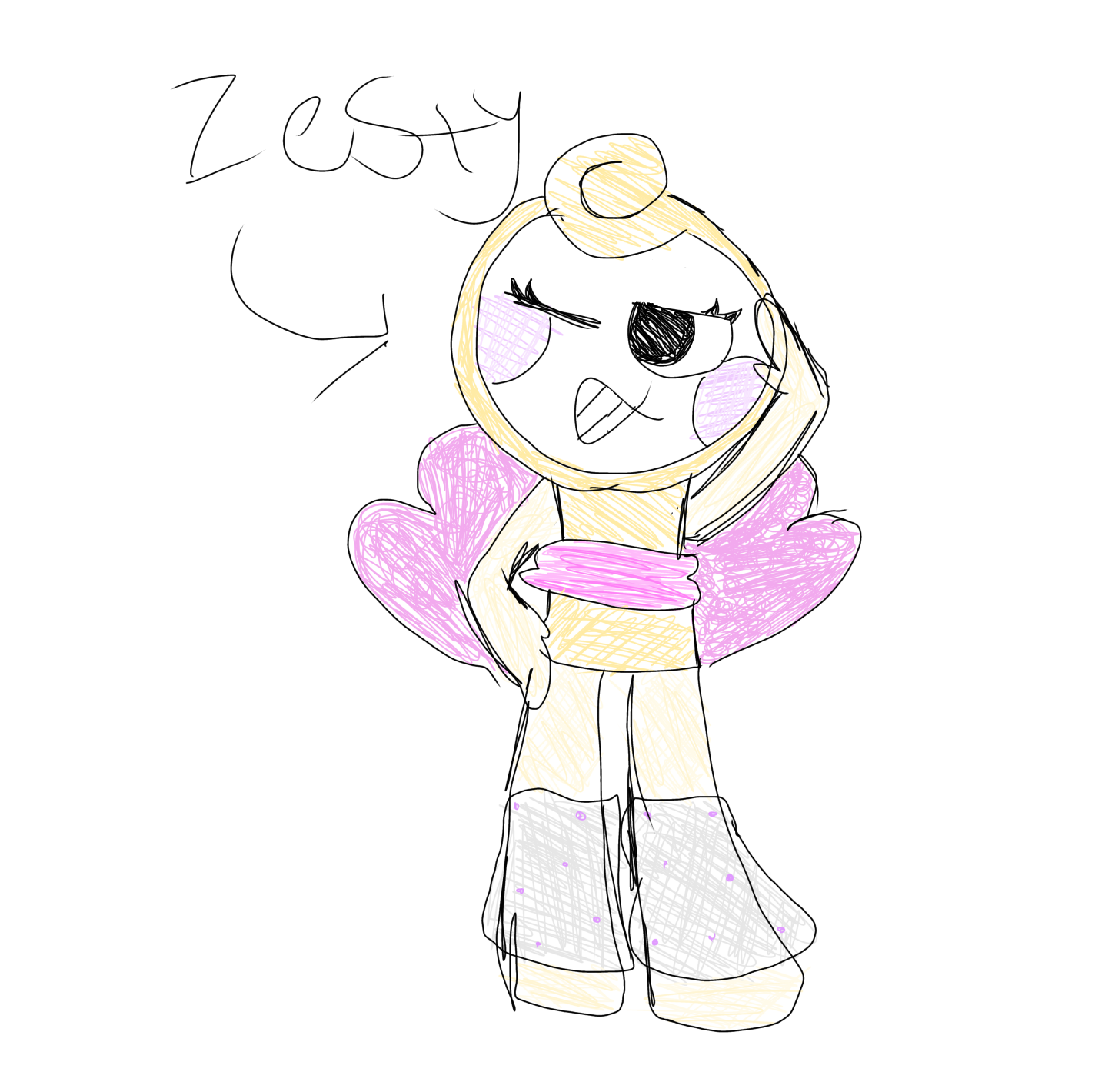 Zesty mirror doodle - ibisPaint