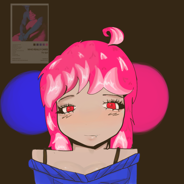 TV girl (remake!) - ibisPaint