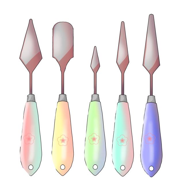 Knife palette - ibisPaint