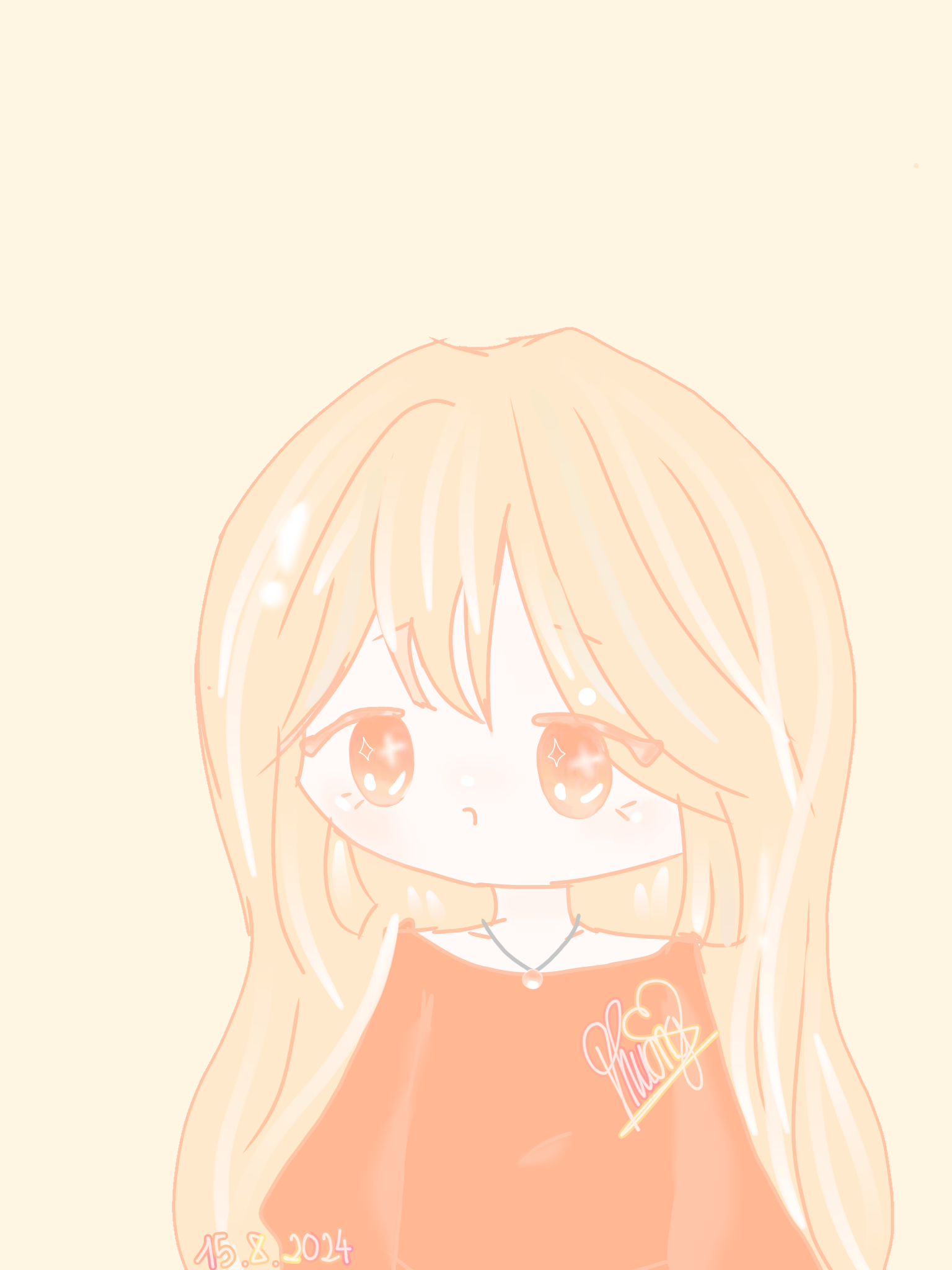 orange chibi - ibisPaint