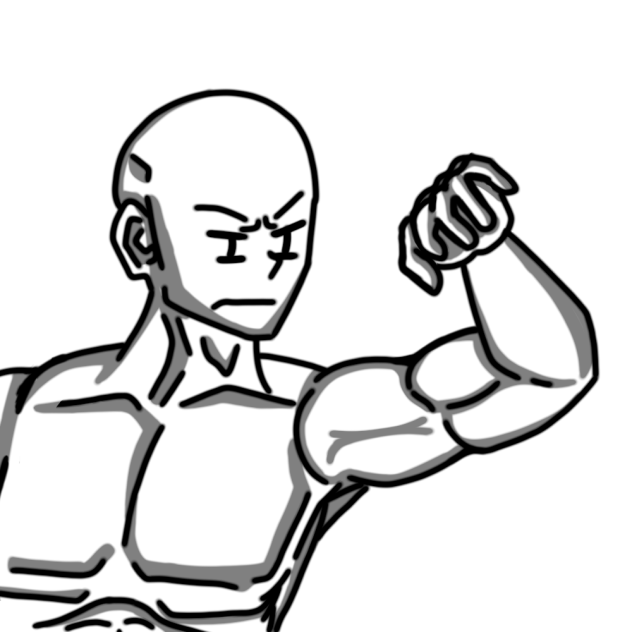 bald man - ibisPaint