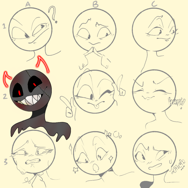 expression meme collab thingy - ibisPaint