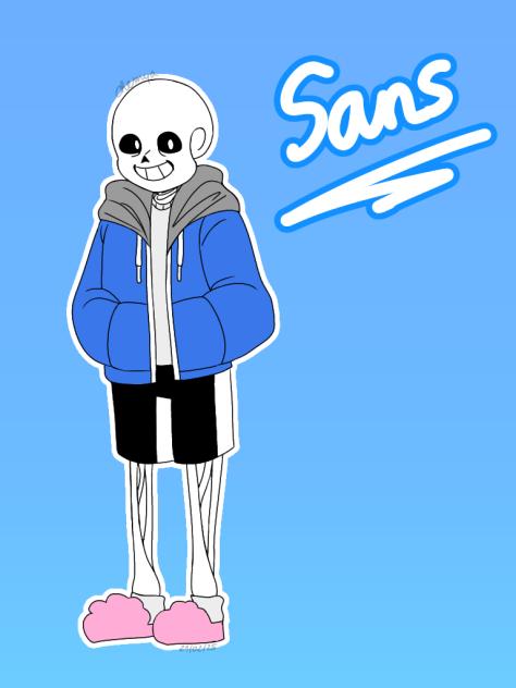 Sans Undertale - ibisPaint