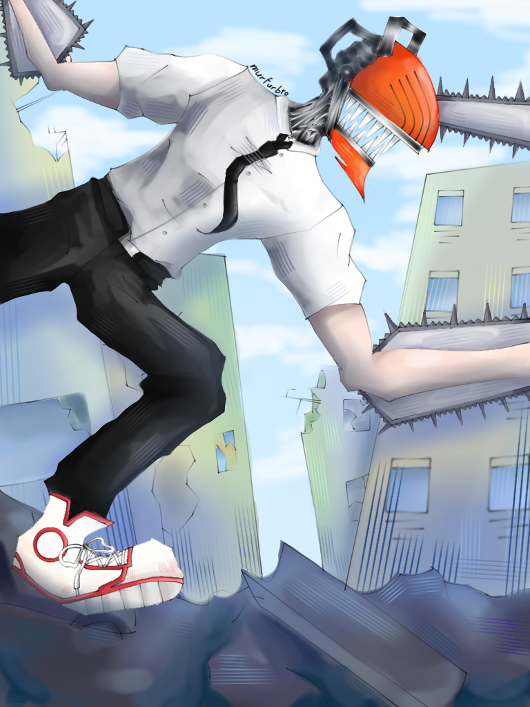 Chainsaw Man - ibisPaint