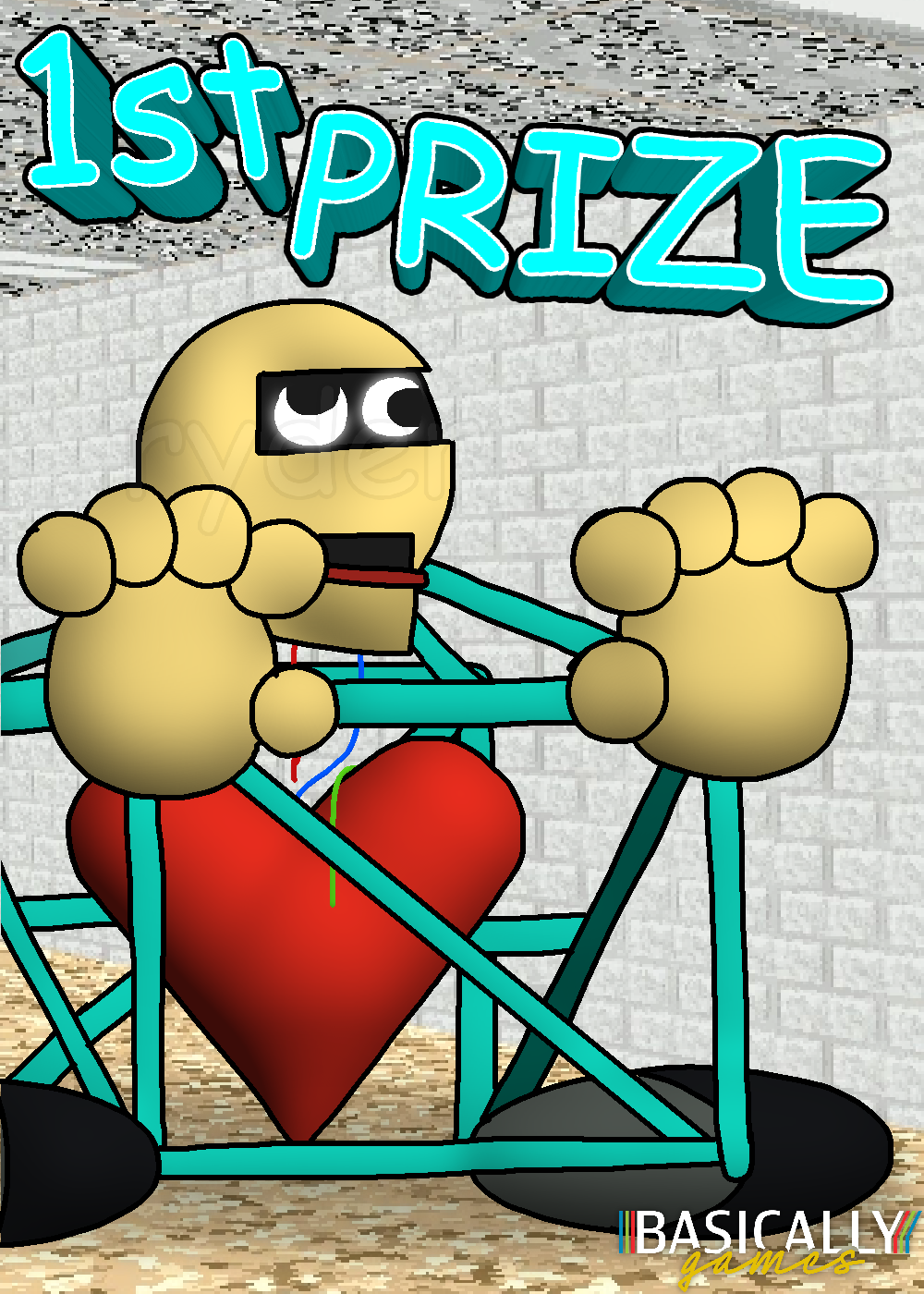 1st Prize - Baldi’s Basics Art - ibisPaint