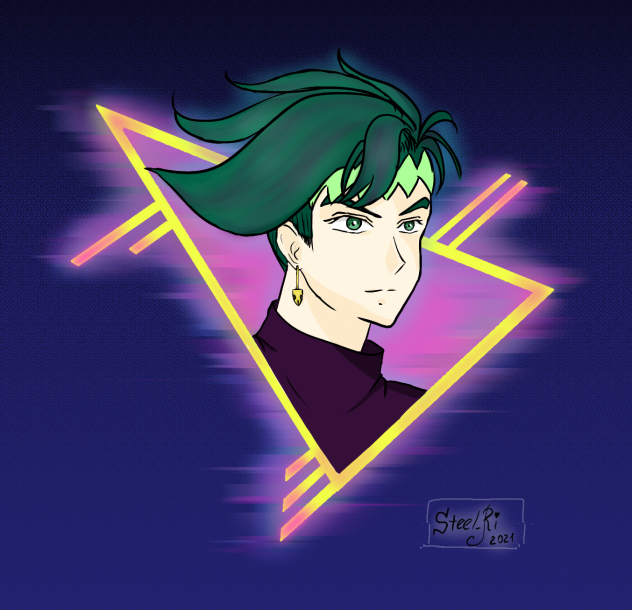 Retrowave Rohan - ibisPaint