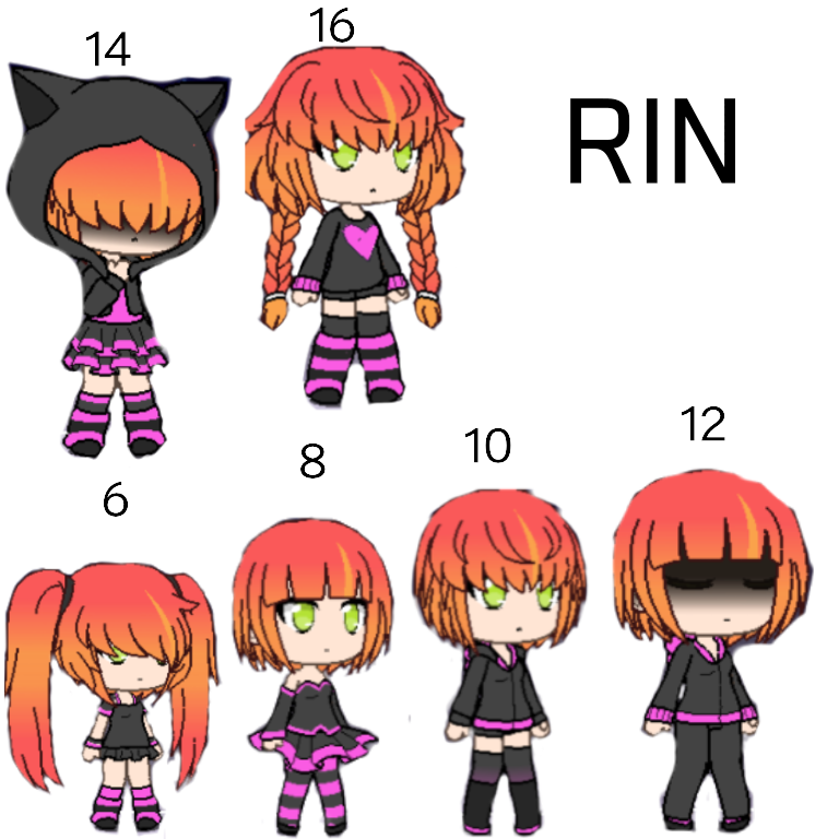 Rin gachaverse oc - ibisPaint