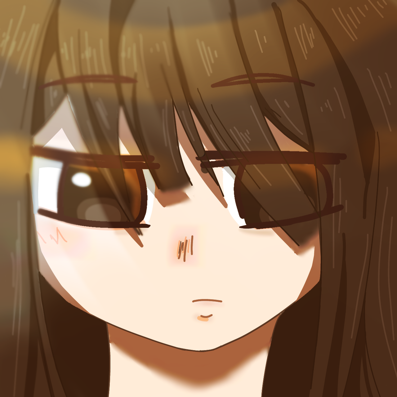 Brunette hair - ibisPaint