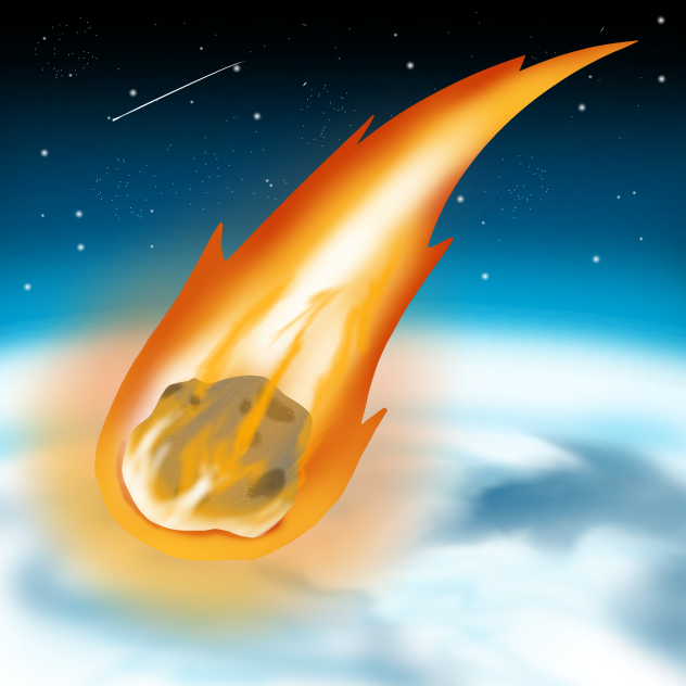 Asteroid on earth - ibisPaint