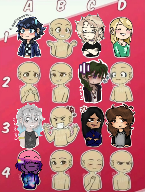 Grid Collab pt.3 - ibisPaint