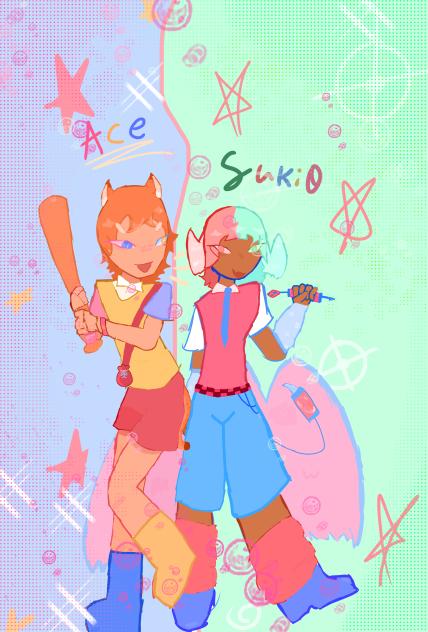 ACE and SUKIO - ibisPaint